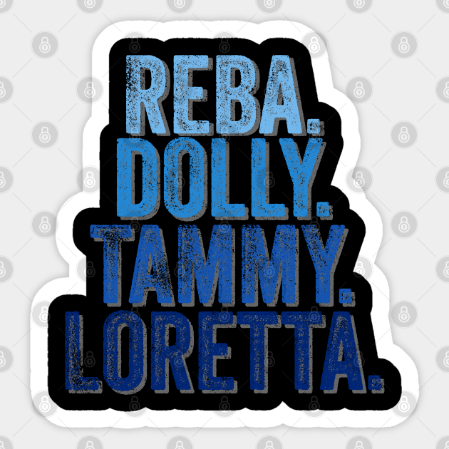 Female Country Stars Country Sticker TeePublic female-country-stars-country-sticker-teepublic